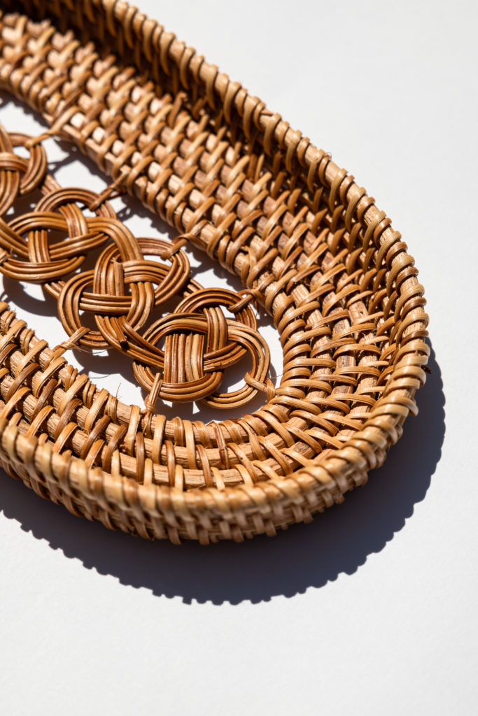 Shop Rattan Oval Tray | Yarn Strong Sista